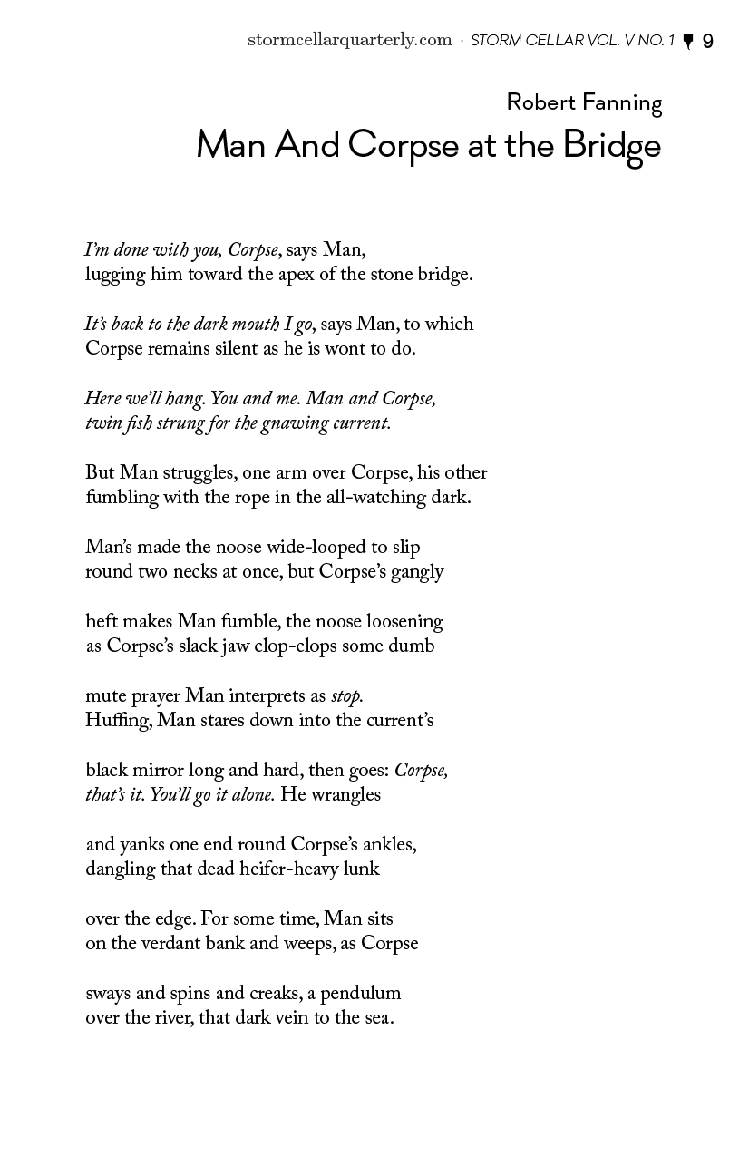 Robert Fanning: two poems