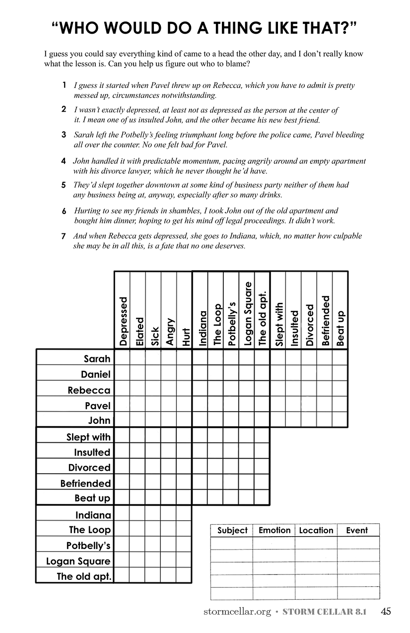 Daniel Uncapher: Logic Puzzles